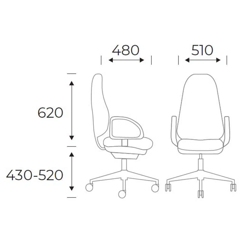 FUSION Operator Chair | Office Chairs | 5 Year Warranty