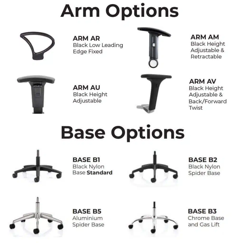 TICK Operator Chair | Desk Chair | 5 Year Warranty