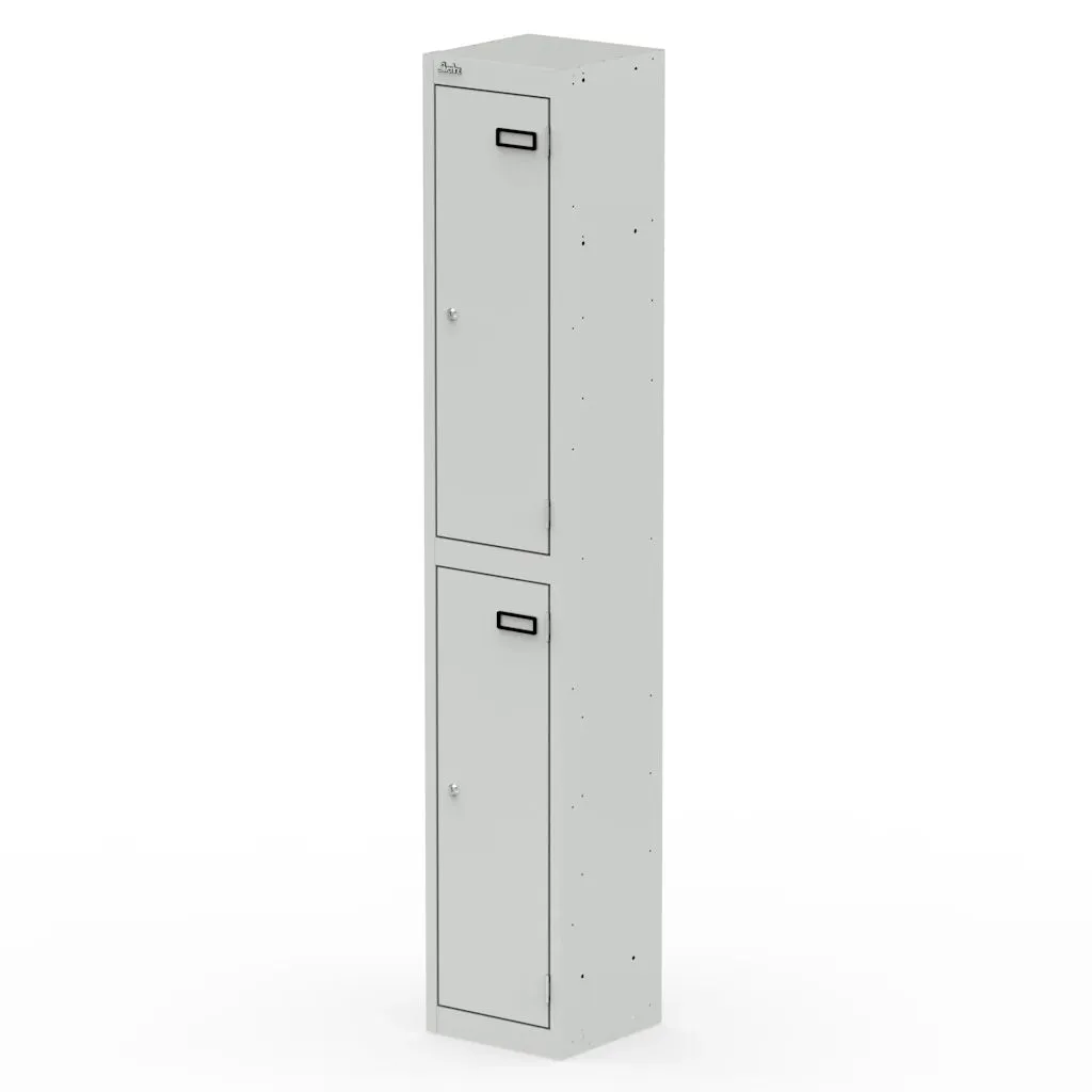 QUBE 2 Door Steel Locker | Storage Lockers | 5 Year Warranty
